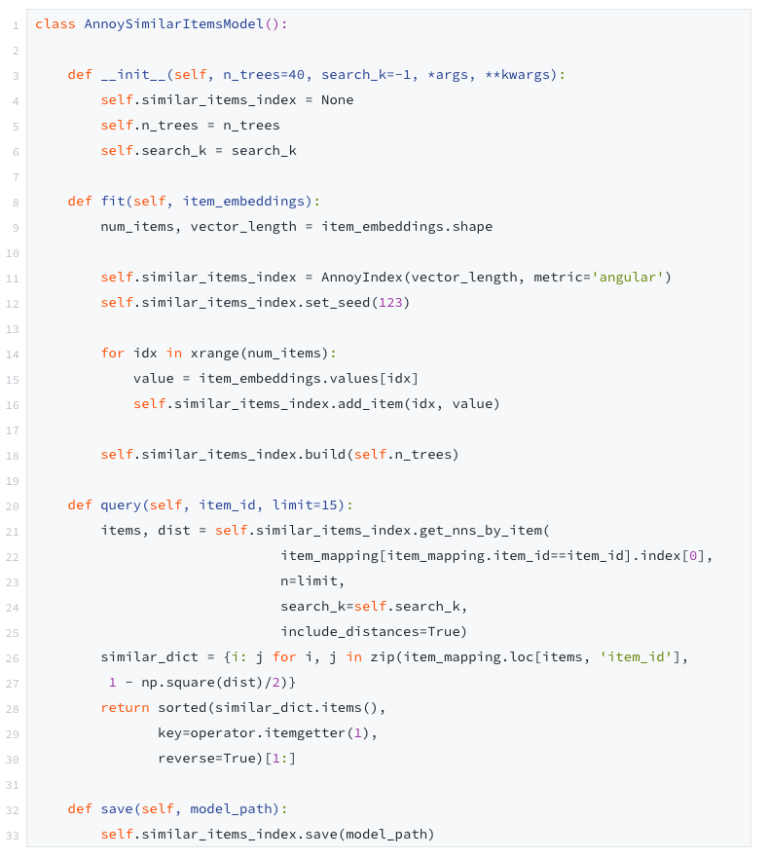 Using Approximate Nearest Neighbor for faster retrieval on ...